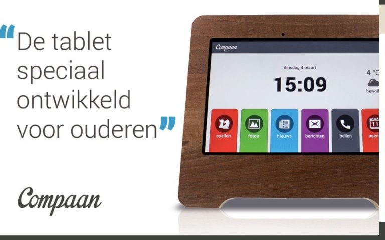 Tablet speciaal voor ouderen - Sterrenburg